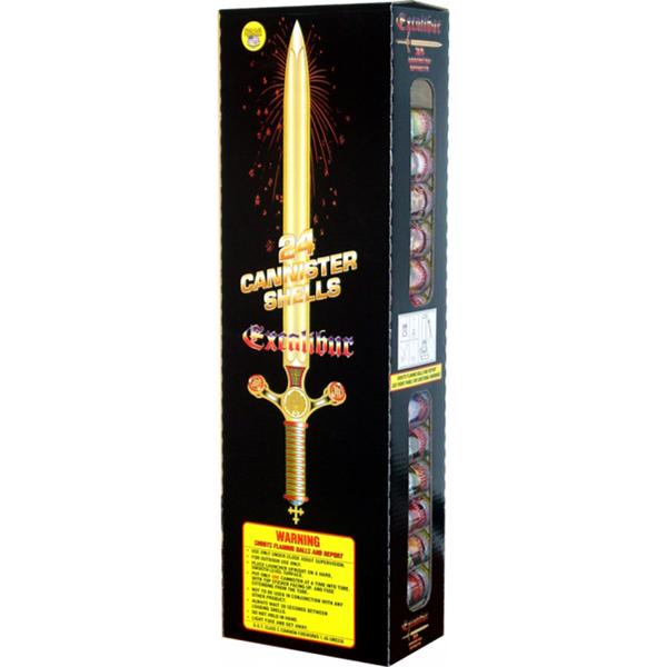 Excalibur Shells Artillery – FireworkStore.com